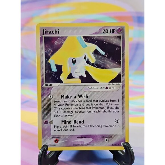 Toys | Pokemon Tcg Hidden Legends Card Jirachi Holo 811 Rare | Poshmark